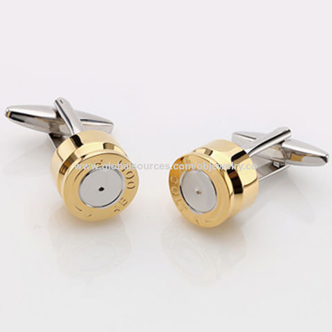 Buy Wholesale China Two Tone Plated Men's Cuff Links With Top Quality ...