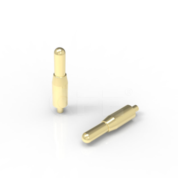 Buy Wholesale China Customized Dip & Male Spring Loaded Pin With Plated ...