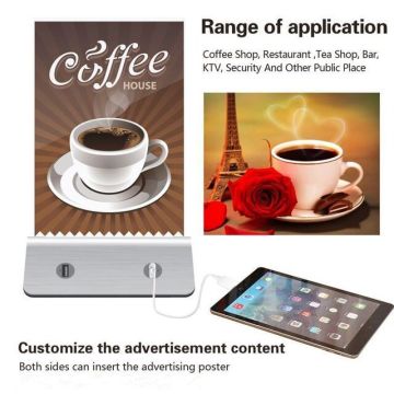 Buy Wholesale China Brand New 2a * 4 Usb Table Top Charger / Menu ...