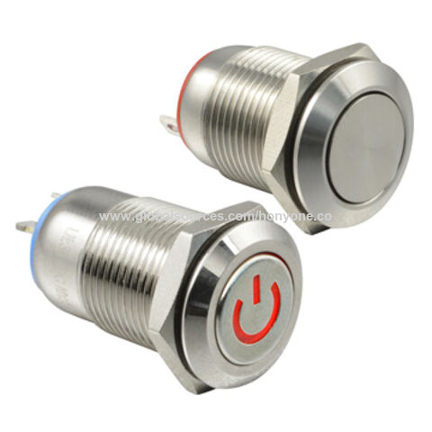 Buy Wholesale China Honyone Sus Body Metal Pushbutton Switch With ...
