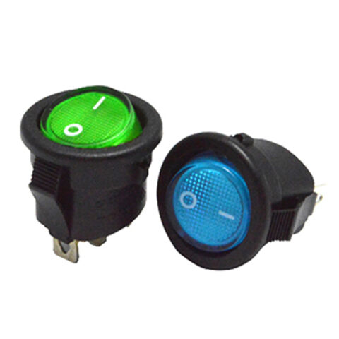 Buy Wholesale China Honyone Mini Rocker Switch With Led Black Housing ...