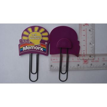 Buy Wholesale China Personalized Soft Pvc Paper Clip Bookmark ...