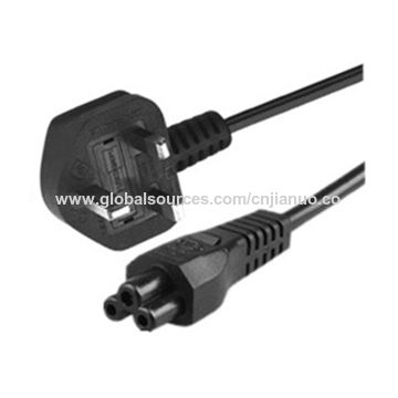 Buy Wholesale China Power Cord Uk Plug To C5 Clover Lead 1.8m Cable ...