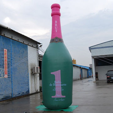 Buy Wholesale China Factory Custom Size Big Inflatable Bottle Model ...