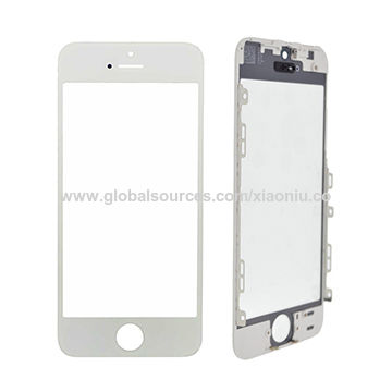 Buy Wholesale China Front Glass + Bezel Frame For Iphone 5 & Front ...