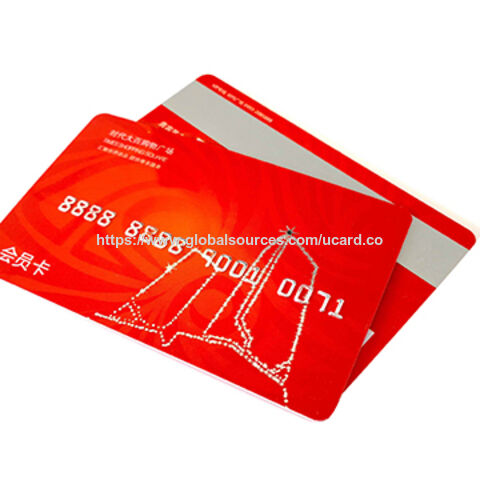 Buy Wholesale China Pvc Swipe Card With Barcode And Magnetic Stripe ...