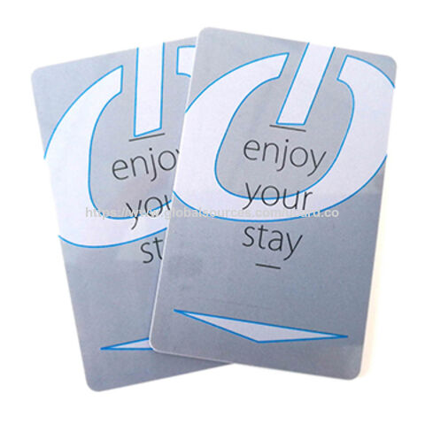 Buy Wholesale China Gold/silver Plastic Stock Magnetic Stripe Hotel Key ...