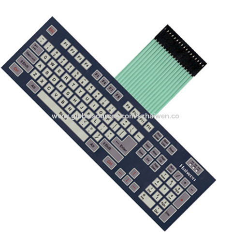 LCD membrane switch with 3m adhesive, LCD membrane switch Membrane ...