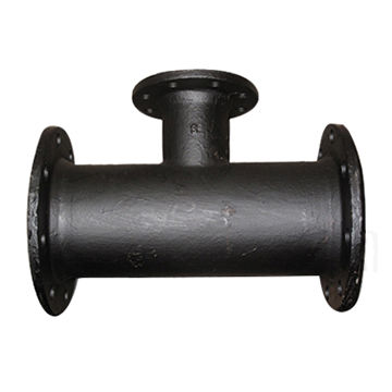 Flange Tee with Bolts, Gaskets and Nuts, Made of Ductile Iron, flange ...
