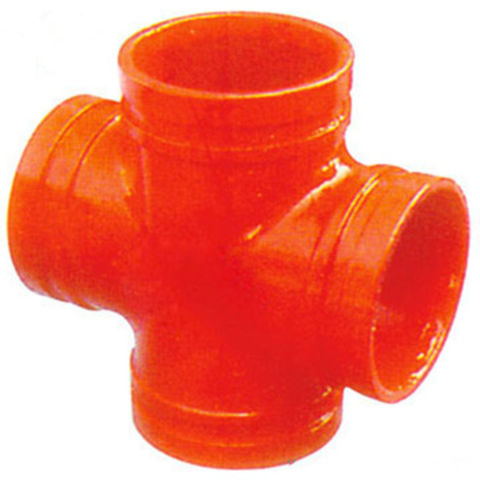 China Grooved Fitting Reducing Cross with FM/UL Approved on Global ...