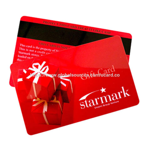 Buy Wholesale China Plastic Barcode Gift Card For Promotion & Plastic ...