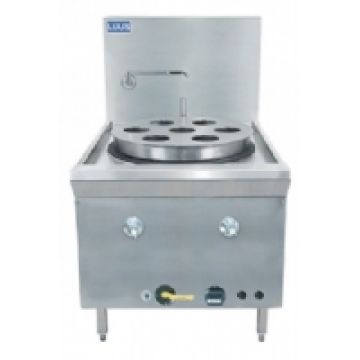Kindelt dim sum steamer made of s/s with rear strain & handle, heavy ...