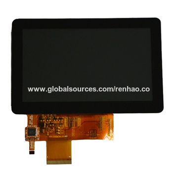 China 5-inch TFT LCD module with CTP, 800x480 resolution high ...