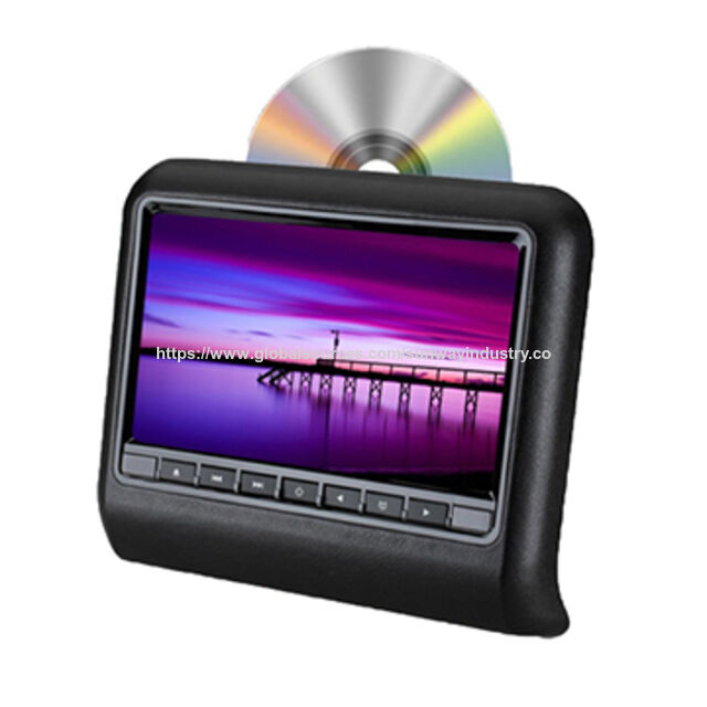 Buy Wholesale China 9-inch Clip-on Car Dvd Headrest Monitor Player & 9 ...