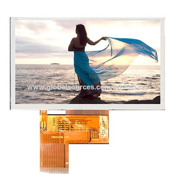China 7-inch TFT LCD module, 1024x600 resolution 40 pins IPS LVDS ...