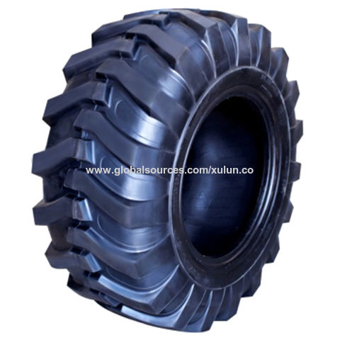 Backhoe Loader Tire, 16.9-24-12 R4 Tl, Armour/lande Brand For Jcb ...