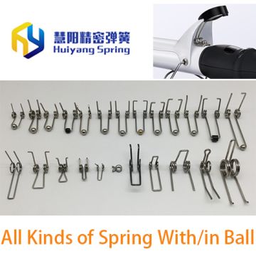 Spring With Ball / Accessory For Curling Irons, Double Torsion Spring ...