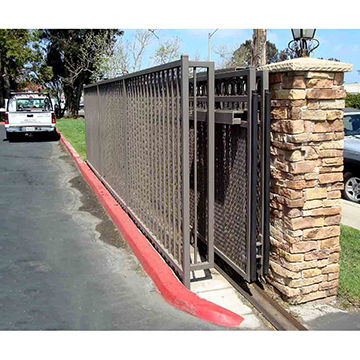 Buy Standard Quality China Wholesale Sliding Metal Gate, Good Quality ...