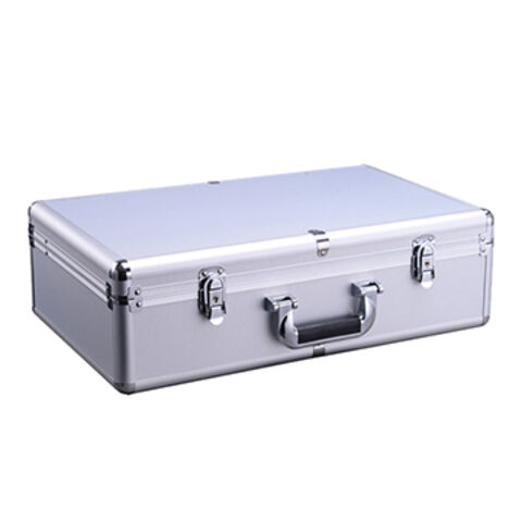 Buy Wholesale China Aluminum Tool Case With Silver And Black Surface ...