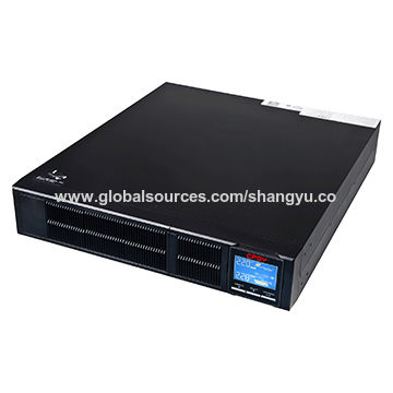 China Rack mount UPS, 6KVA with external battery LCD display on Global ...