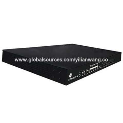 China Network Switch, 19" Rack 10GB Management 8-Port Fiber Gigabit SFP ...