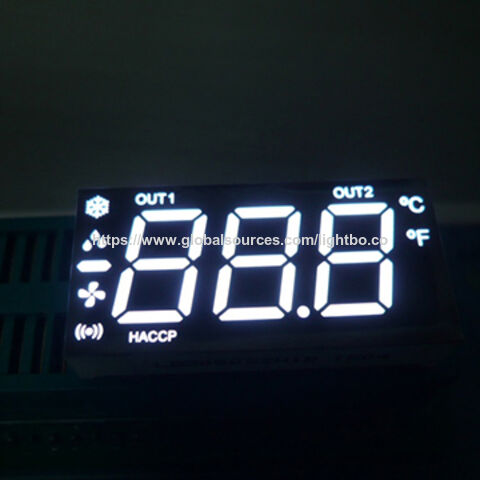 Customized 7 Segment Led Display, 3-digit Super White 0.5-inch For ...