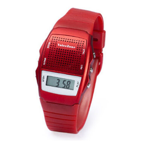 Buy Wholesale China Recording Talking Watch With Alarm & Recording ...