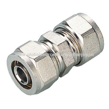 China Straight double valve pipe fitting with CE/ISO certified on ...