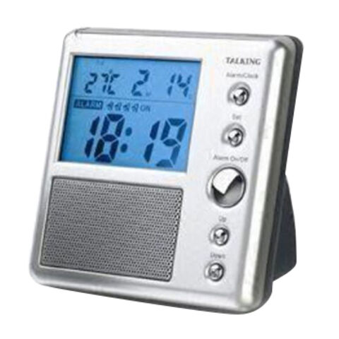 Buy Wholesale China Talking Alarm Clock With 4 Daily/calendar Alarms ...