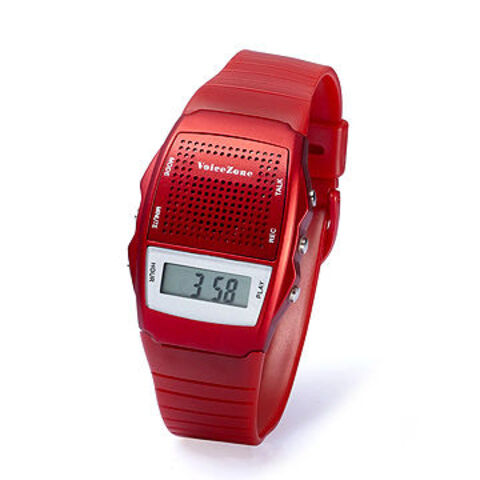 Buy Wholesale China Digital Memo Talking Alarm Watch With 10-inch ...