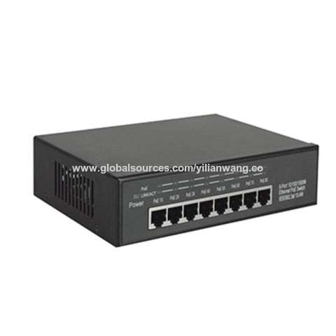 Buy Wholesale China 8-port Gigabit Poe Switch/ethernet Switch/desktop ...