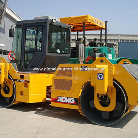 Buy Wholesale China 12-ton Double Drum Road Roller Compactor, Soil ...