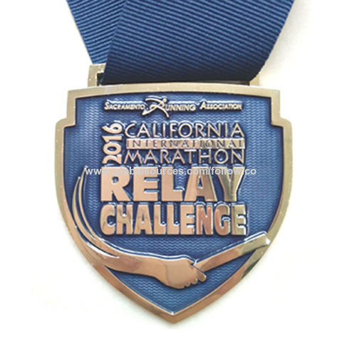 Buy Wholesale China Customized Challenge Medal With Transparent Color ...