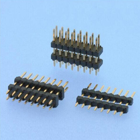 Buy Wholesale China Dual Body Pin Headers Pcb Board Connector, 2.54mm ...