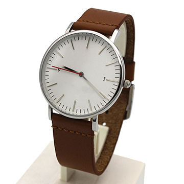 Buy Wholesale China Oem Custom Japan Movement Quartz Watch With Genuine ...