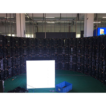 Buy Wholesale China P4.8 Rental Beautiful Curved Led Display & P4.8 ...