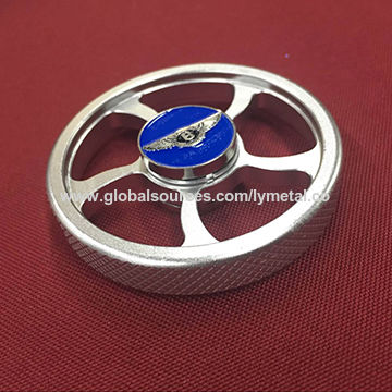 Buy Wholesale China 2017 Hot Sale Wheel Shaped Metal Tri Finger Fidget ...