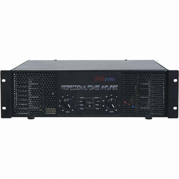 2 Channels Professional Stereo Power Amplifier, Trs And Xlr Balanced ...