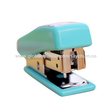 Mini Stapler 24/6 Plastic Stationery Set Kawaii Stapler Paper Office ...