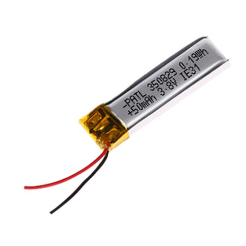 Buy China Wholesale Rechargeable 3.8v/50mah/350829 Wearable Textile ...