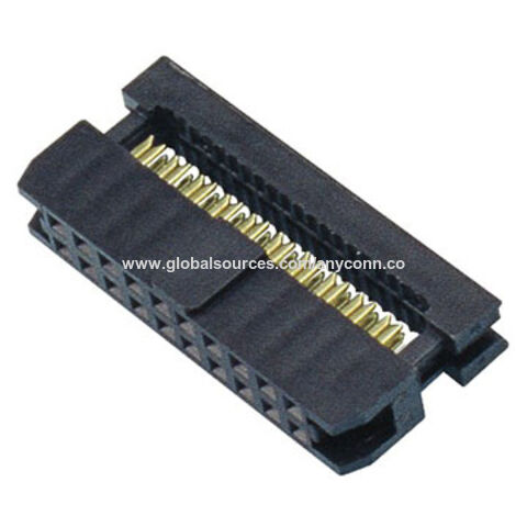 IDC Connectors, 2.54 Pitch, Gold/Tin Plating for Option, IDC Connectors ...