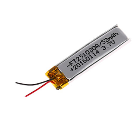 China Ultra-narrow Battery, Rechargeable 3.7V/53mAh/251030A Lithium ...
