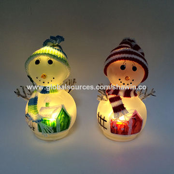 Buy Wholesale China Cute Hand Painting Shaped Glass Led Light Crafts ...