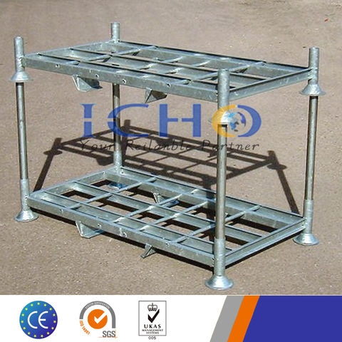 China Warehouse Storage Heavy Duty Steel Stacking Pallet on Global ...