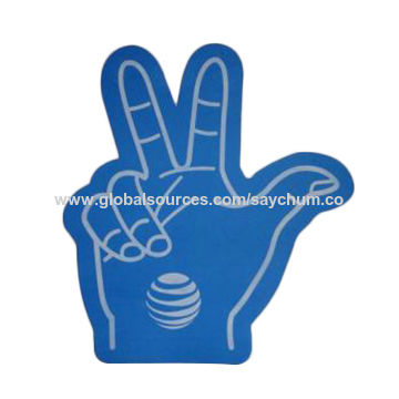 Buy Wholesale China Eva Foam Cheering Hand/foam Finger Hand Eva Foam ...
