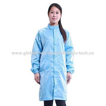 Buy Wholesale China Carbon Fiber Antistatic Fabric Lab Coat & Lab Coat ...