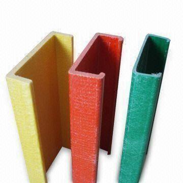 GRP Pultrusion Channel with 1.82g/cm 3 Density, Available in Various ...