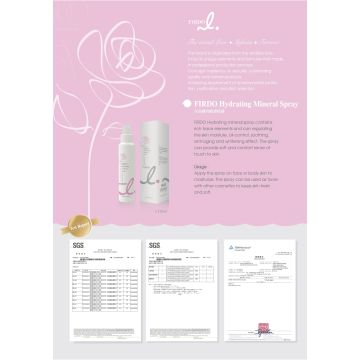 Buy Wholesale Taiwan Firdo Micro Mineral Hydrating Spray - Skincare ...