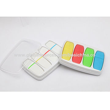 Buy Wholesale China 4 Colors Highlighter Set, 4 Different Gel Color & 4 ...