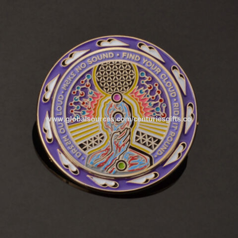 Buy Wholesale China Metal Badges With Soft Enamel, Stamping/die-stamp ...